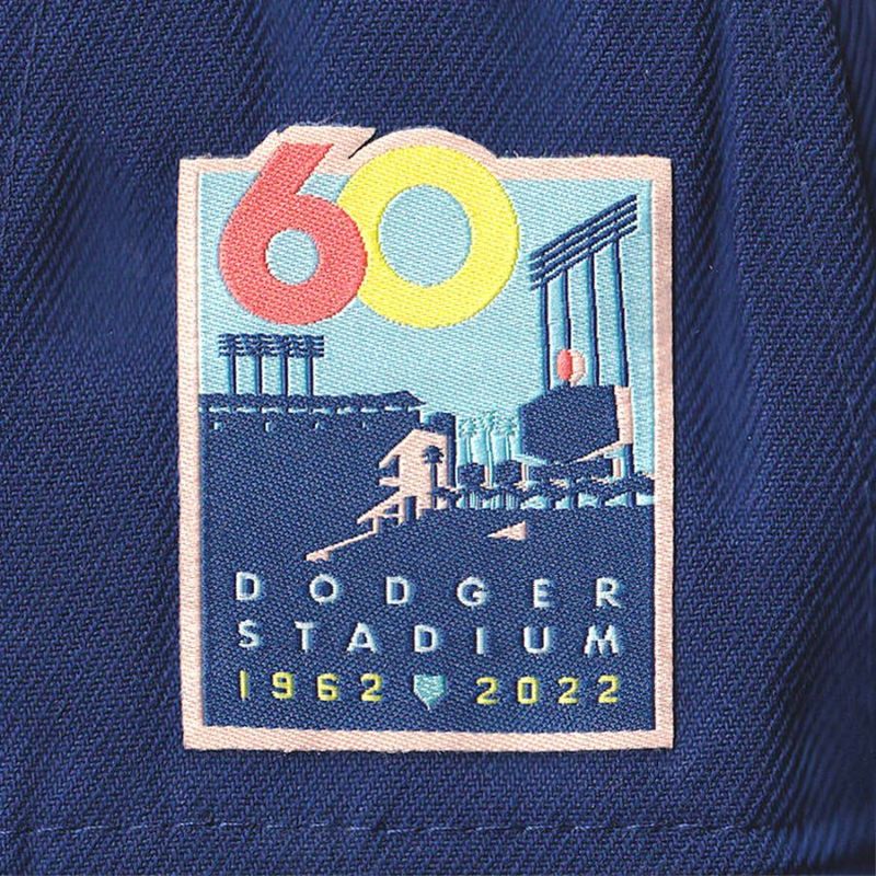 MLB ドジャース キャップ Dodger Stadium 60th Anniversary Patch 59FIFTY ニューエラ/New ...
