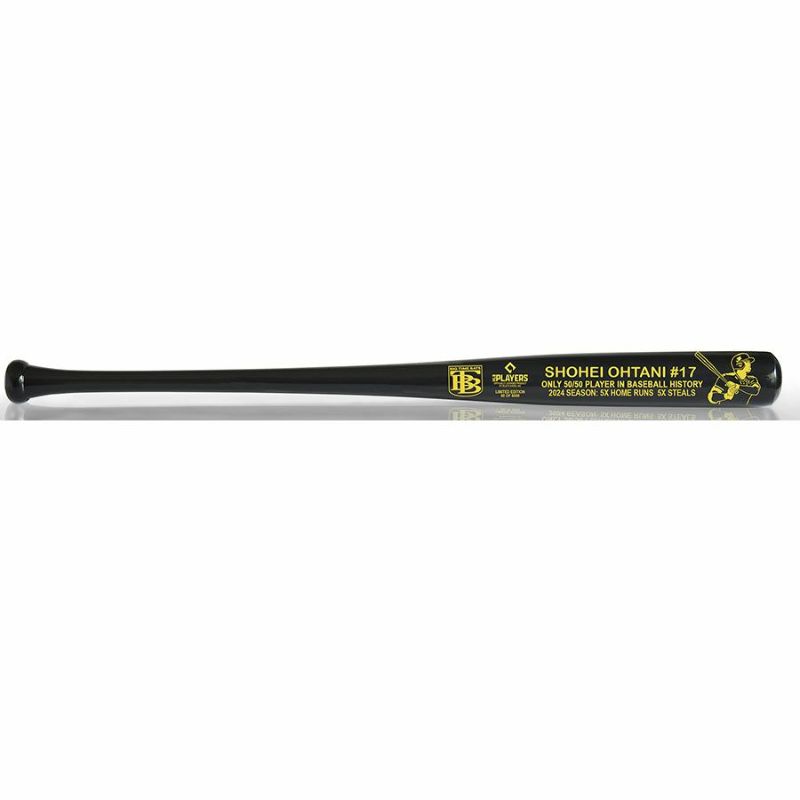MLB 大谷翔平 ドジャース バット 【5000本限定】Record 50/50達成記念 Season Black Maple Bat Big Time Bats ブラック | セレクション ...